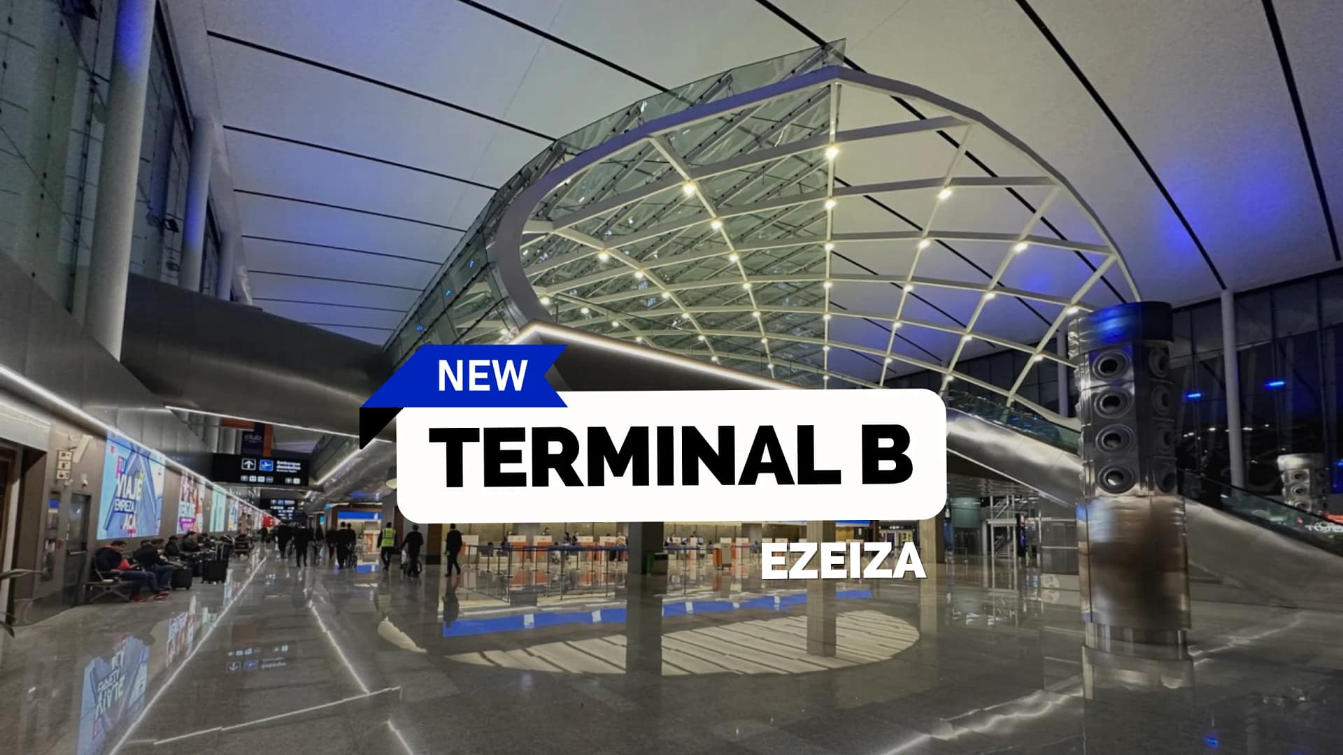 The New Terminal B At Buenos Aires Ezeiza Airport Is STUNNING (2023) | AirLapse