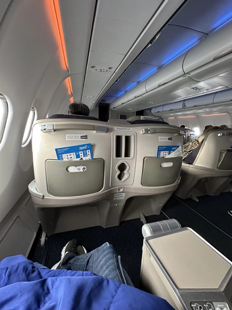 The Old Business Class Cabins On Aerolineas Argentinas A330-200 (2023 ...
